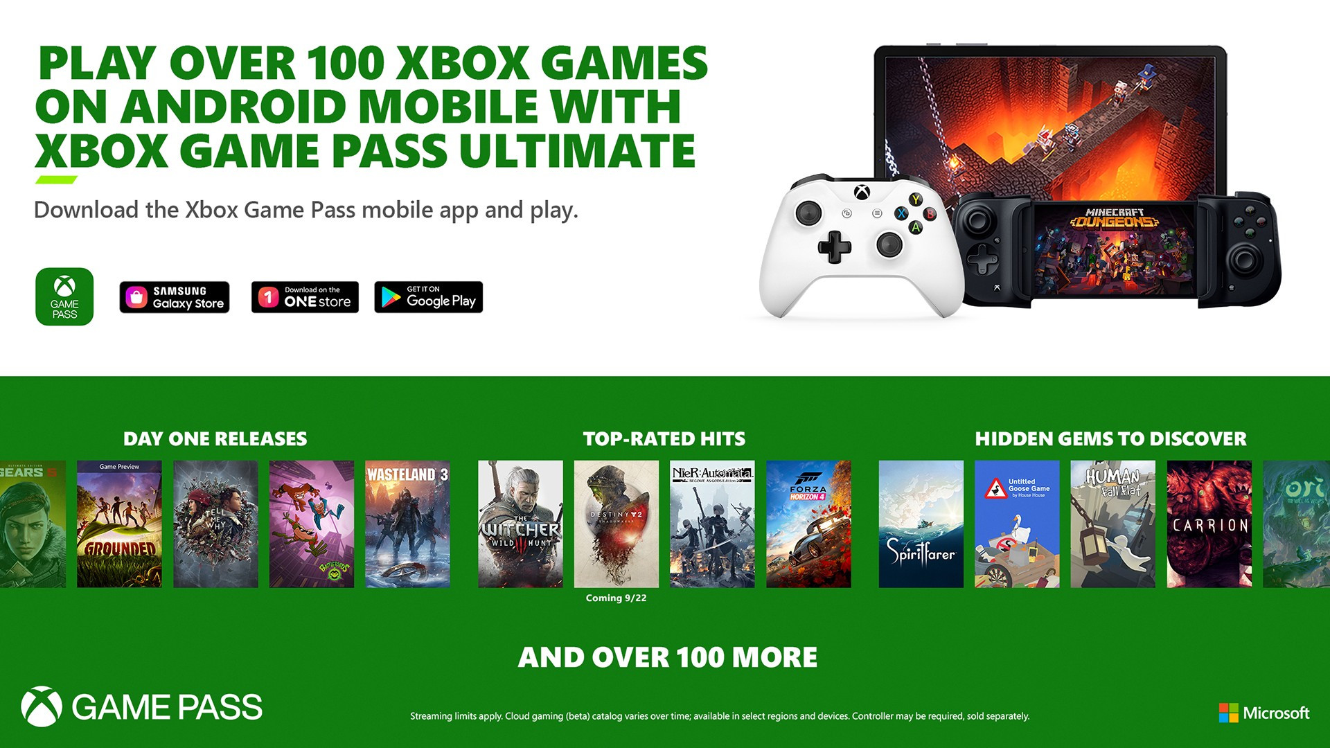 Android Xbox Cloud Gaming