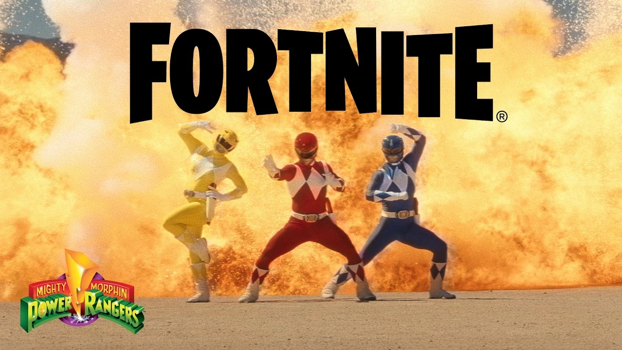 Назад в девяностые: Могучие Рейнджеры ворвались в Fortnite с эпичным трейлером в духе шоу