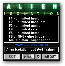 Трейнеры - Alien: Isolation