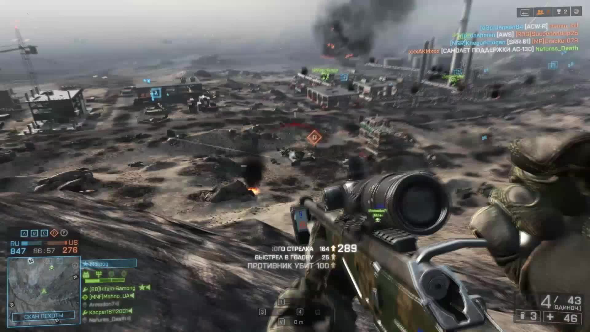 Battlefield 4 "Гайд: CS-LR4. Таблица для прицелов"