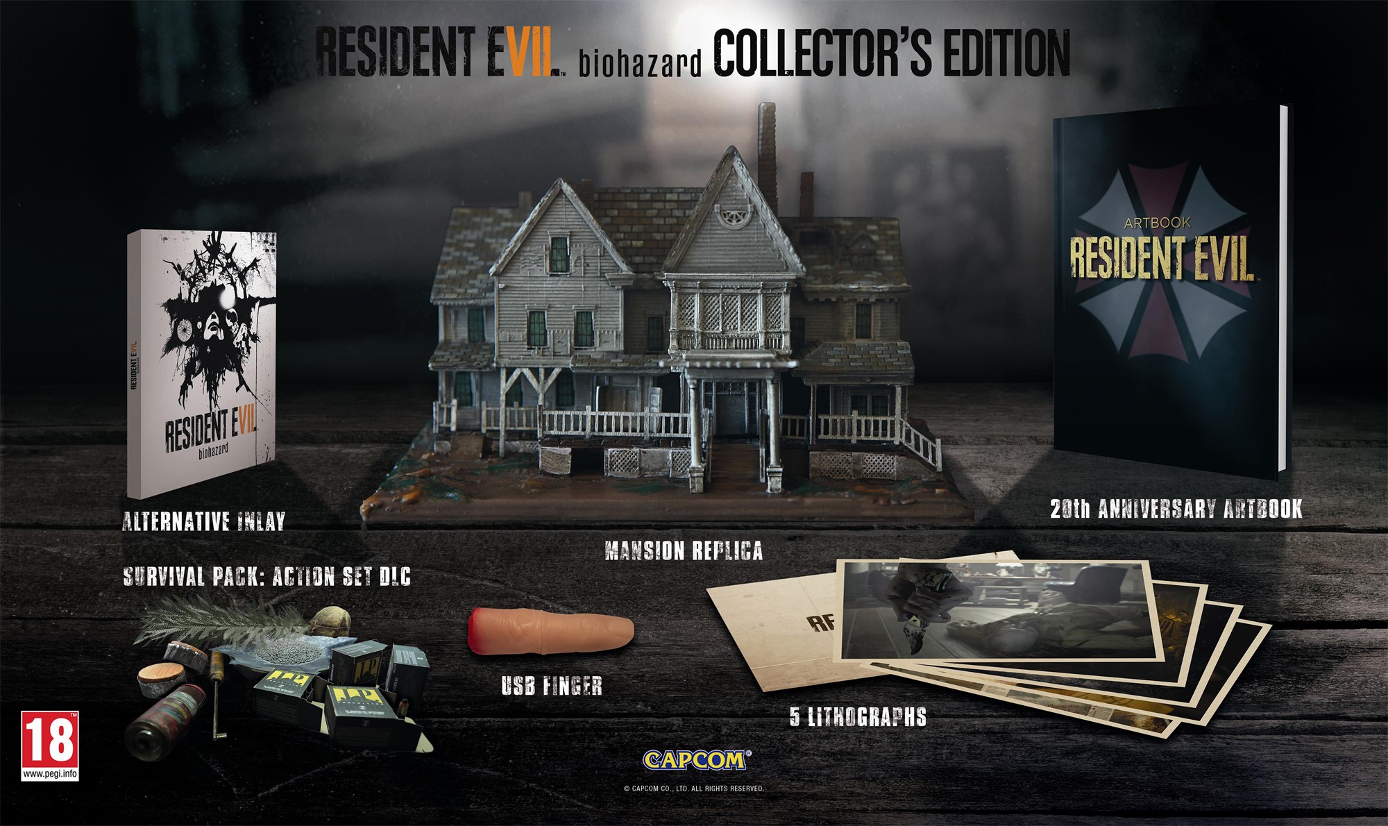 Европейское коллекционное издание Resident Evil 7
