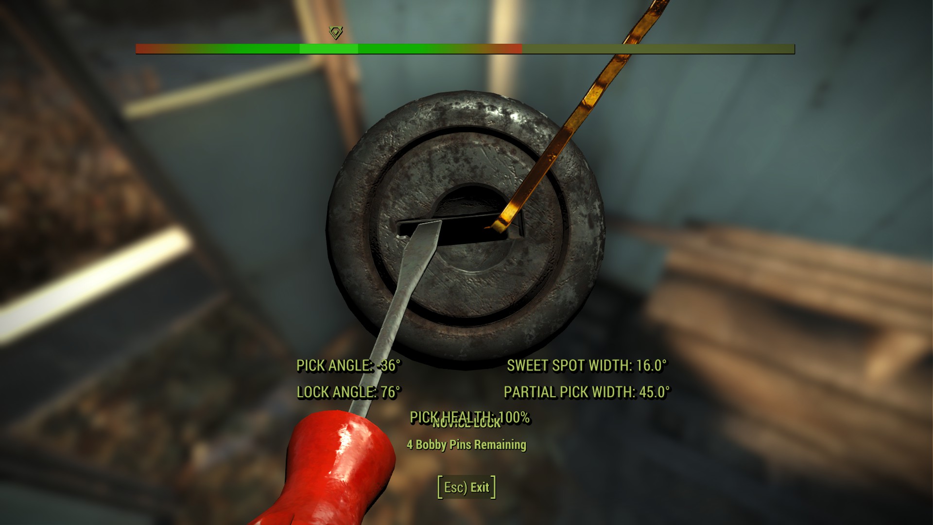 Скачать Fallout 4 "Enable Lockpick Debug menu" - Геймплей