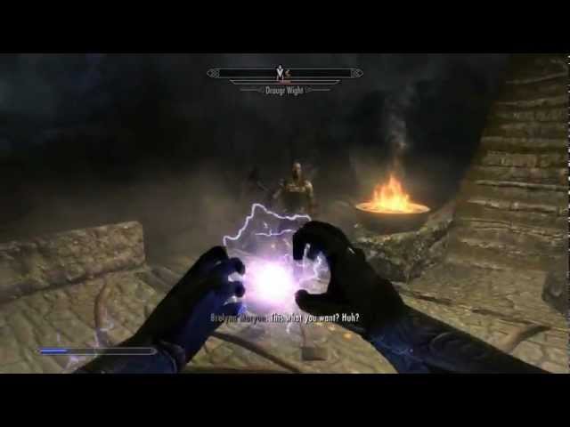 Скачать TES 5: Skyrim "Realistic Ragdoll Death Force" - Геймплей