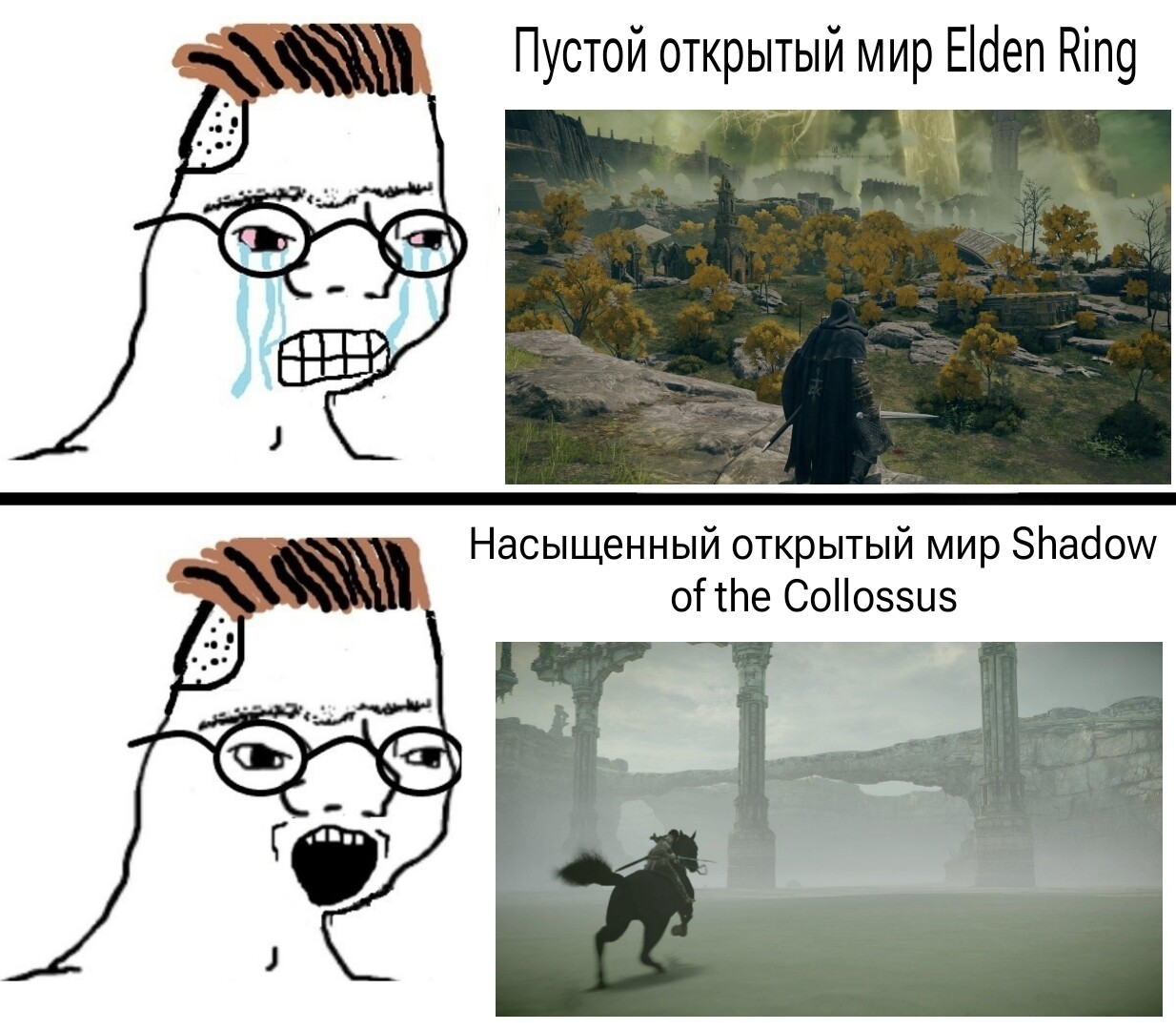 Такие разные открытые миры