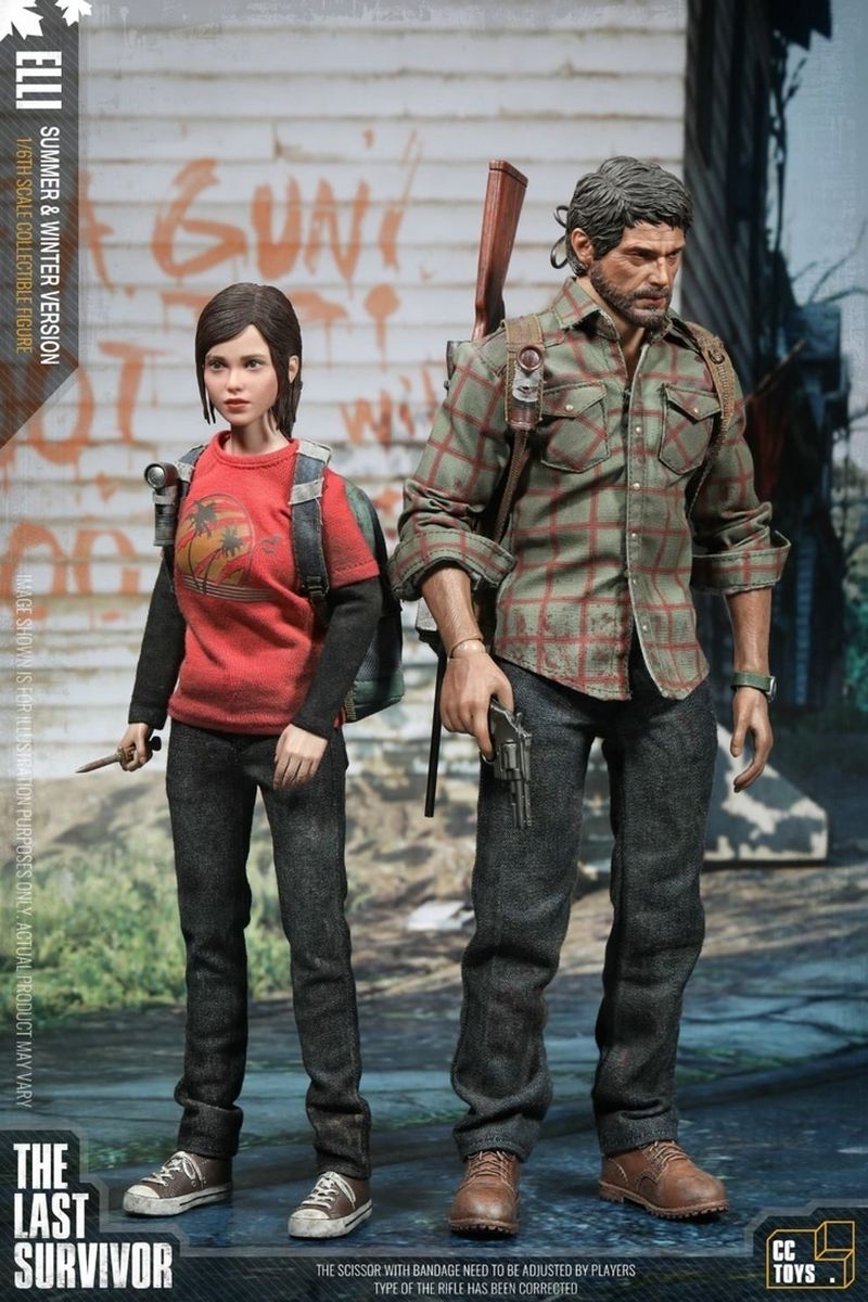 CC Toys анонсировала фигурки Джоэла и Элли по мотивам игры The Last of Us