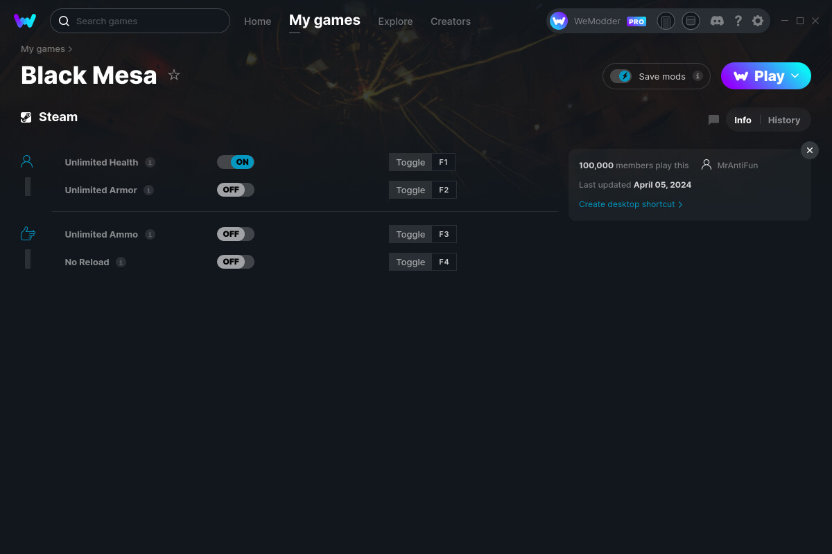 Трейнеры для игр