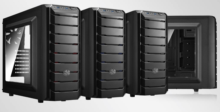 Cooler Master CMP 500/501: ПК-корпус с двумя вариантами исполнения ...