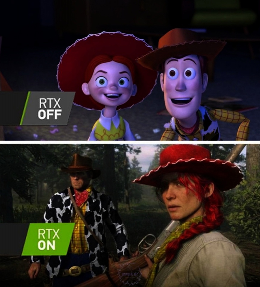 RTX Off и On