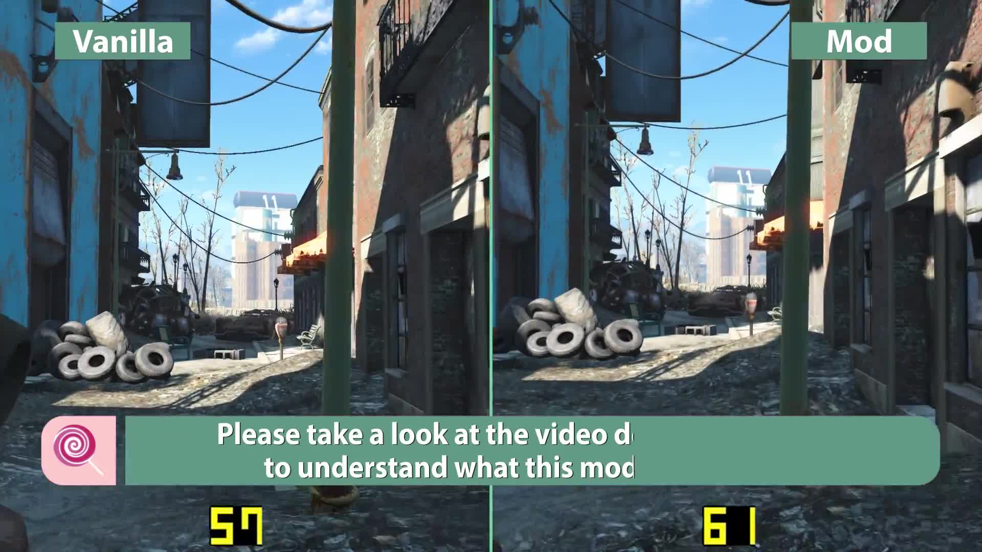 Fallout 4 Mod - Shadow Boost - Тест производительности