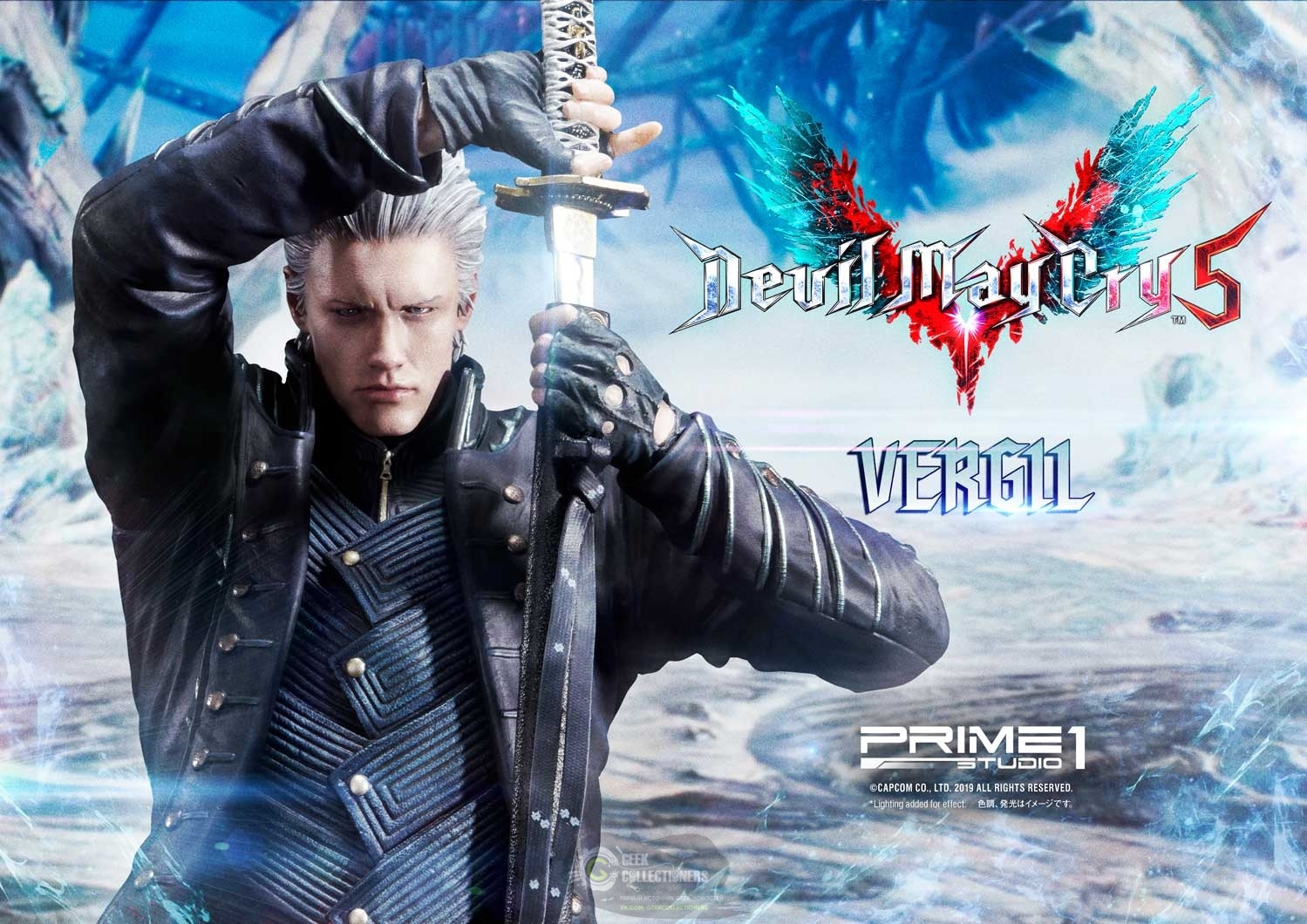 Анонсирована фигурка Вергилия из Devil May Cry 5