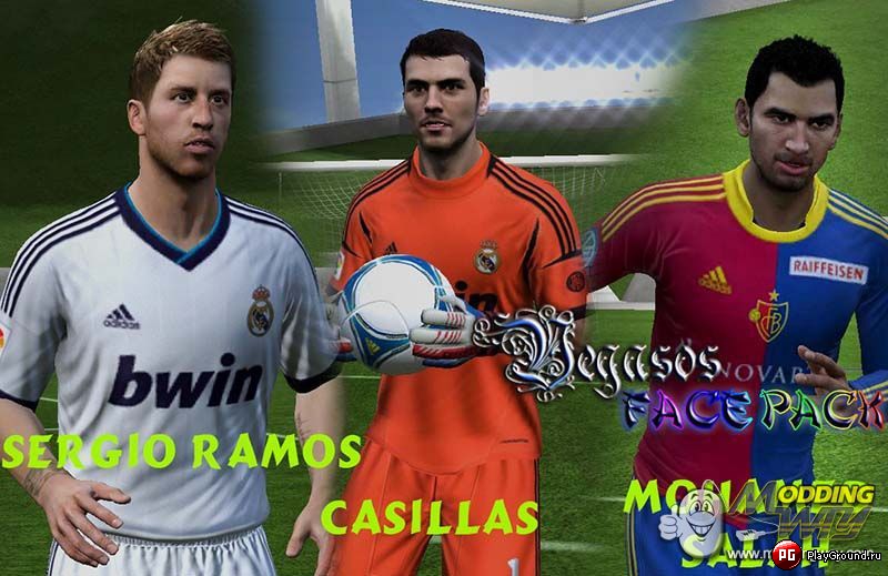 Скачать FIFA 13 "Faces Pack V1 by Vegasos" - Модели