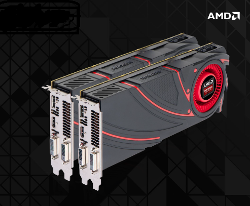 Видеокарты серий AMD Radeon R9 300 и Radeon R9 200 можно объединять в ...