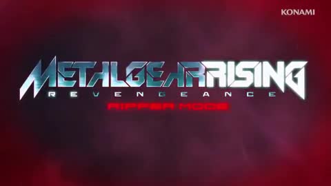 Metal Gear Rising : Revengeance "Ripper Mode Trailer"