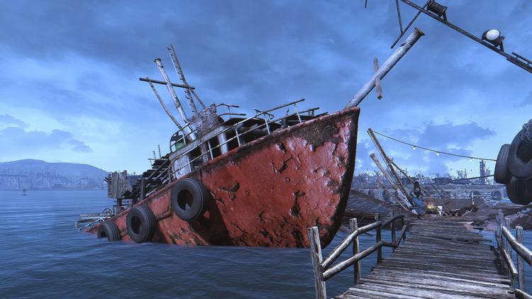 Скачать Fallout 4 "Boats HQ - Текстуры лодок и кораблей высокого ...