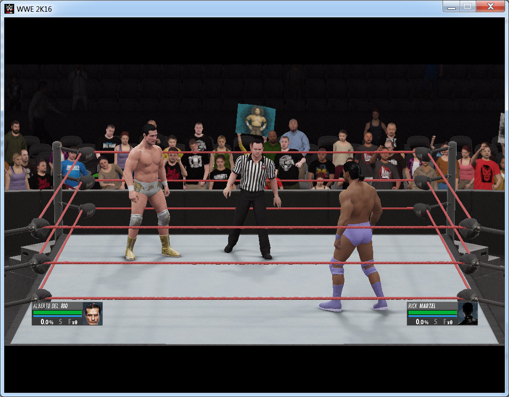 Скачать WWE 2k16 "ALBERTO DEL RIO 2k15 port" - Геймплей