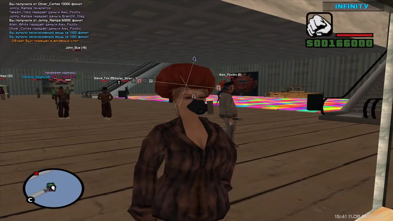 INFINITY RP - Обзор Фишек Сервера