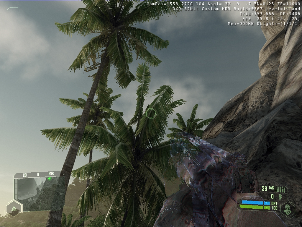 Скачать Crysis "Graphics & Textures Mod" - Геймплей