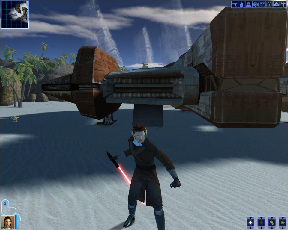 Скачать Star Wars KOTOR "TFU Styled Backhand Sabers" - Геймплей