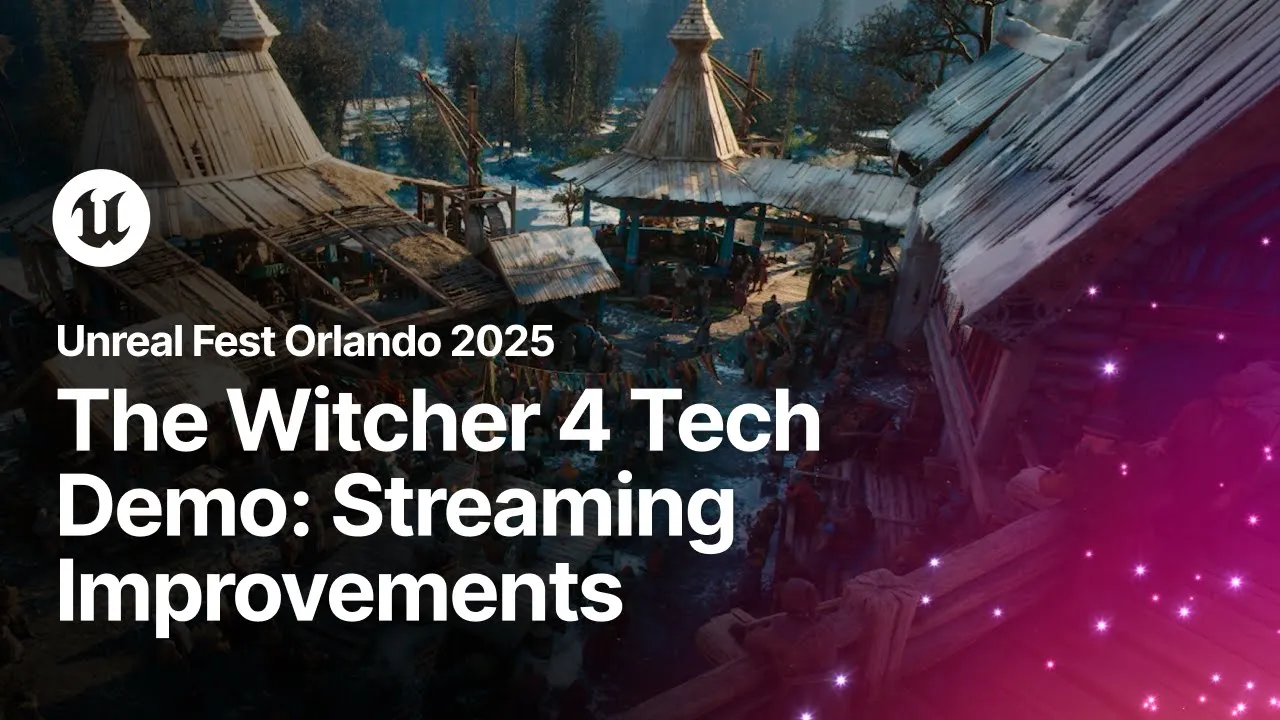 Epic Games опубликовала полную техническую демонстрацию The Witcher 4 от CDPR на Unreal Engine 5.6