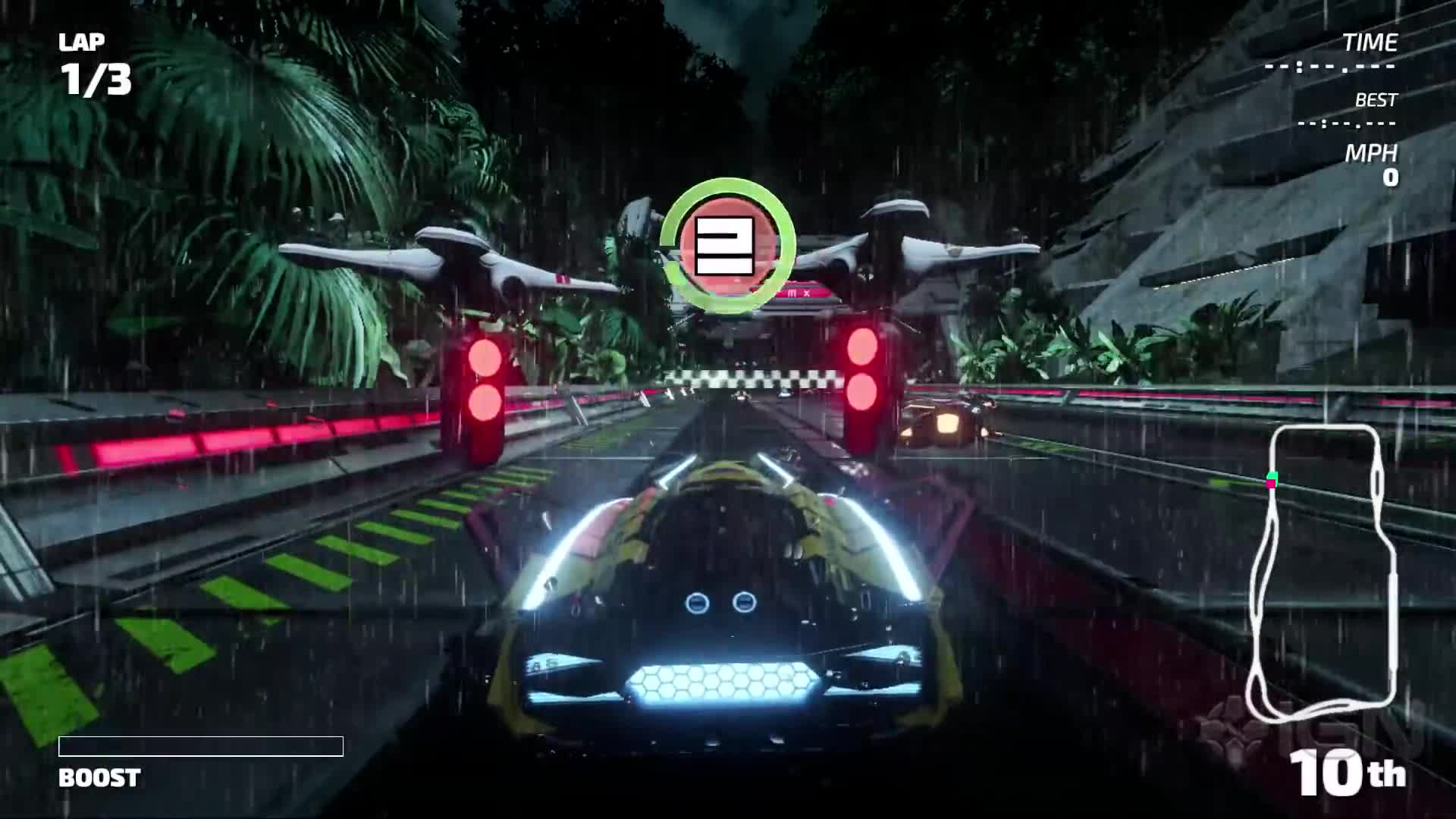 Прохождение новой трассы Fast RMX на Nintendo Switch