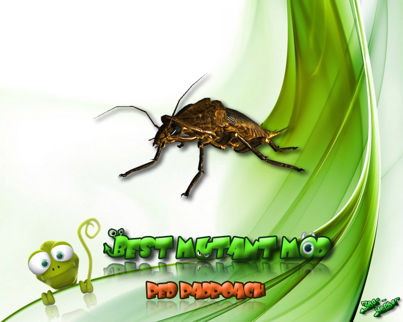 Скачать Fallout 3 "BEST MUTANT MOD.RED RADROACH" - Геймплей