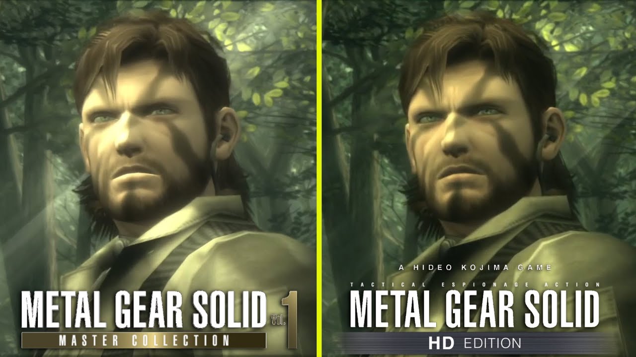 Появилось первое сравнение Metal Gear Solid: Master Collection Vol. 1 с Metal Gear Solid HD ...