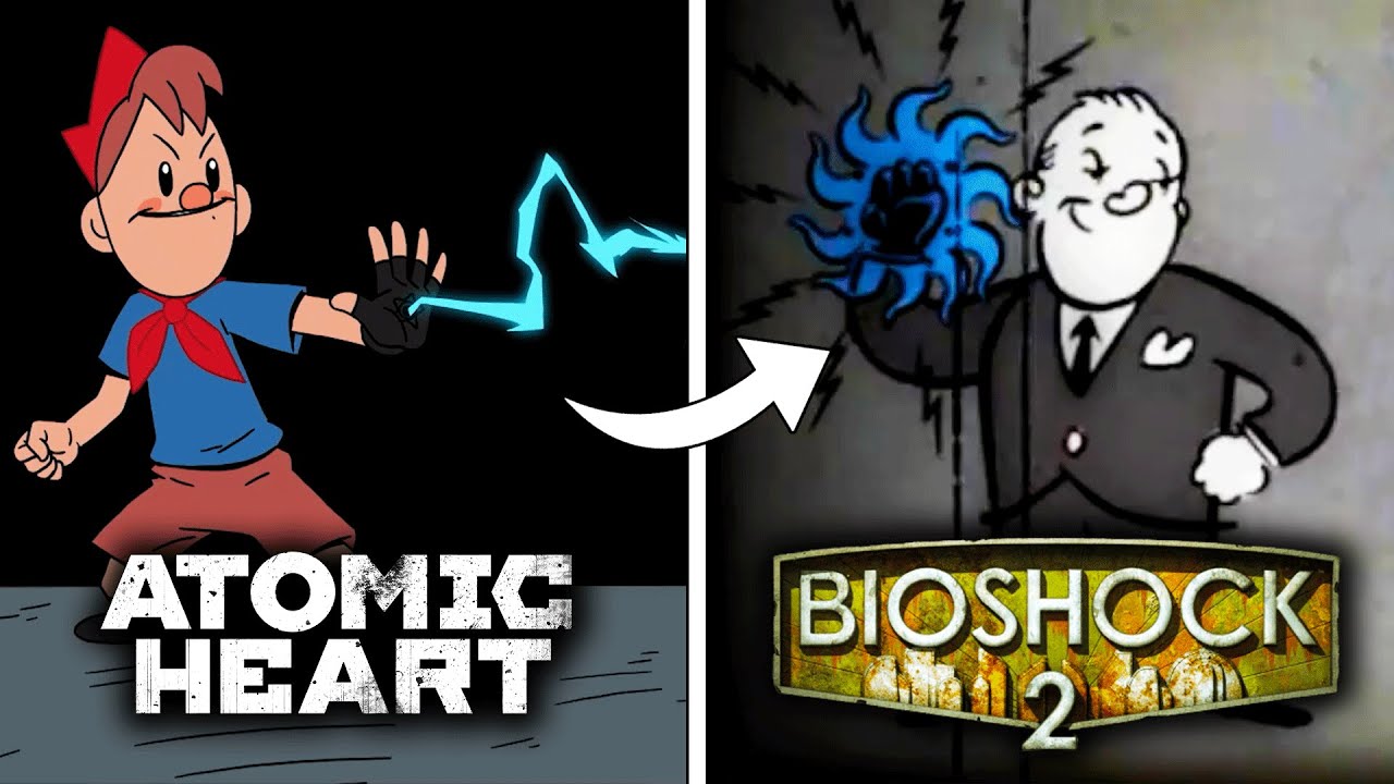 Взгляните на новое сравнение мультфильмов из Atomic Heart с BioShock 2