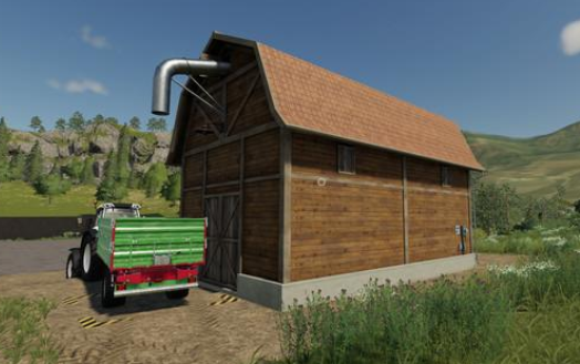 Скачать Farming Simulator 19 "Мод EXTENDED BARN V1.0 FS19" - Геймплей