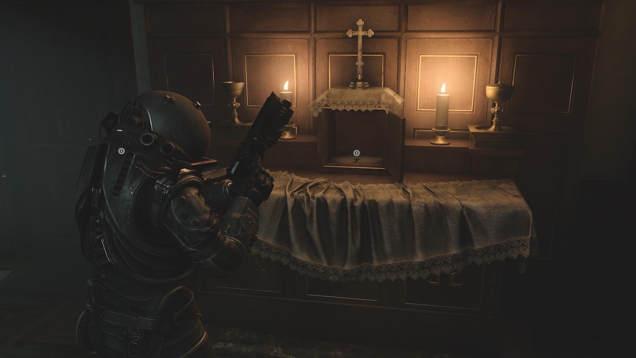 Решение головоломки в больничной часовне в Cronos: The New Dawn