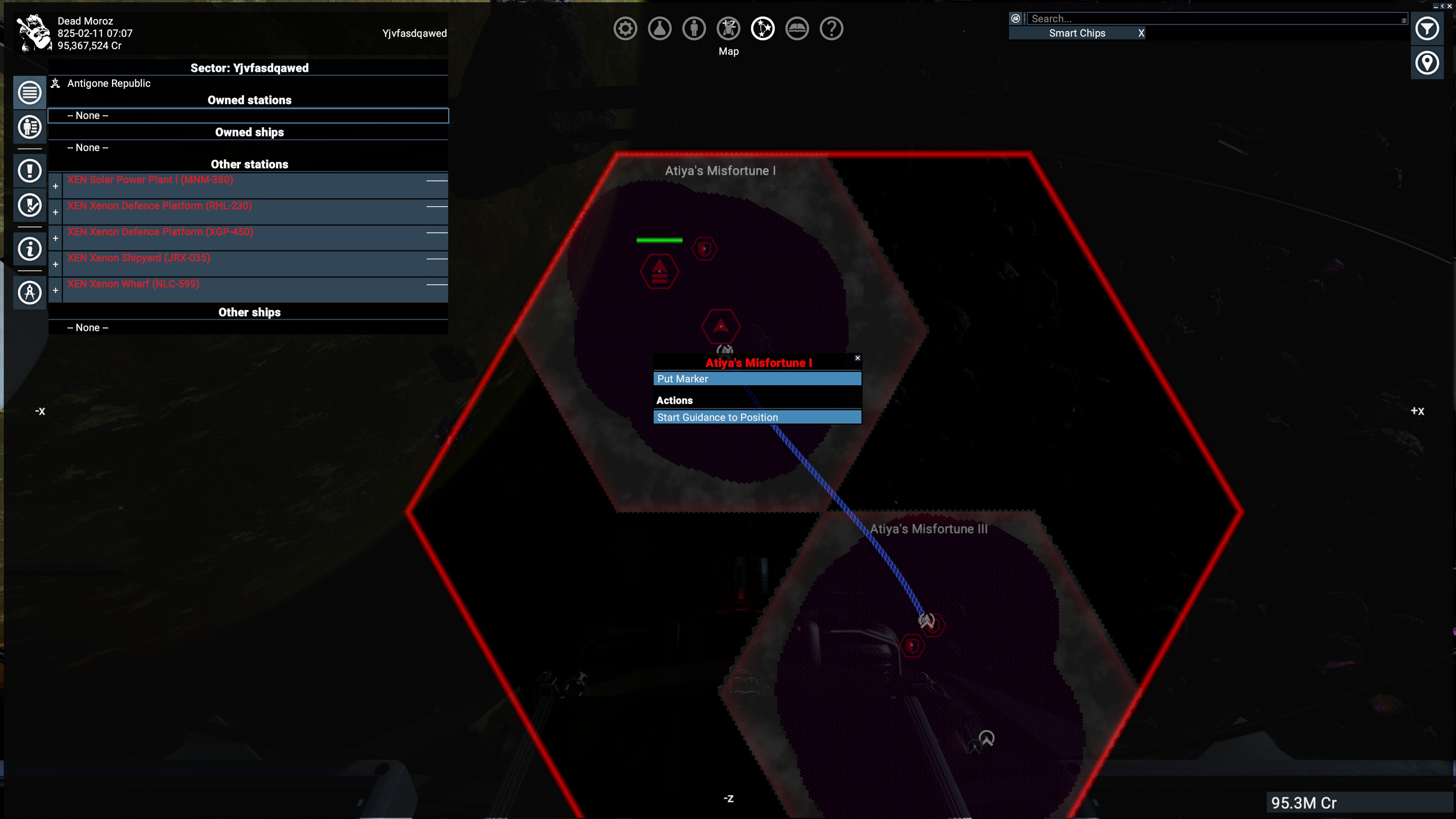 X4 Foundations Sector Map