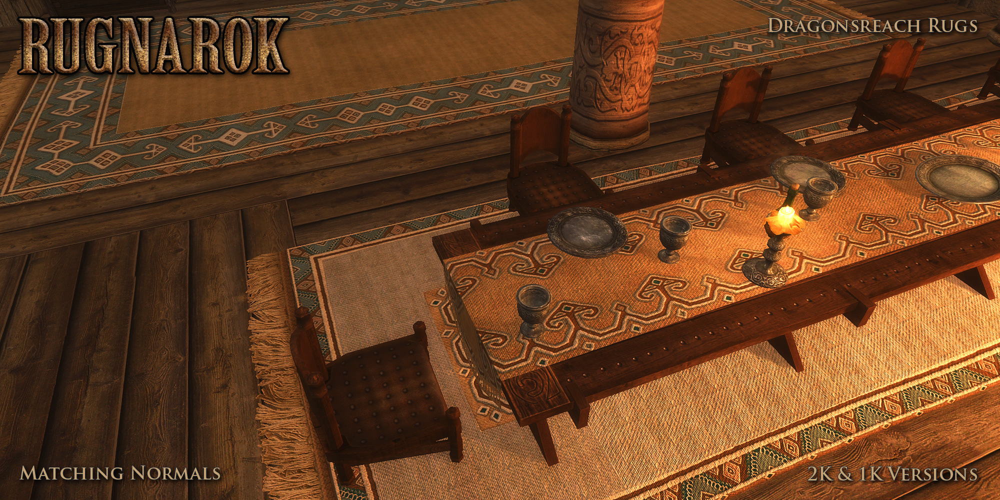 Скачать TES 5: Skyrim "RUGNAROK (2K)" - Графика