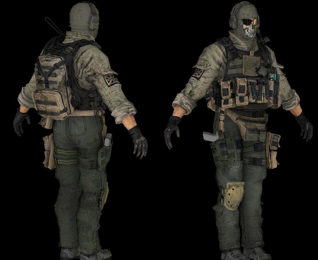 Скачать Counter-Strike: Source "Ghost from COD4 MW2" - Геймплей