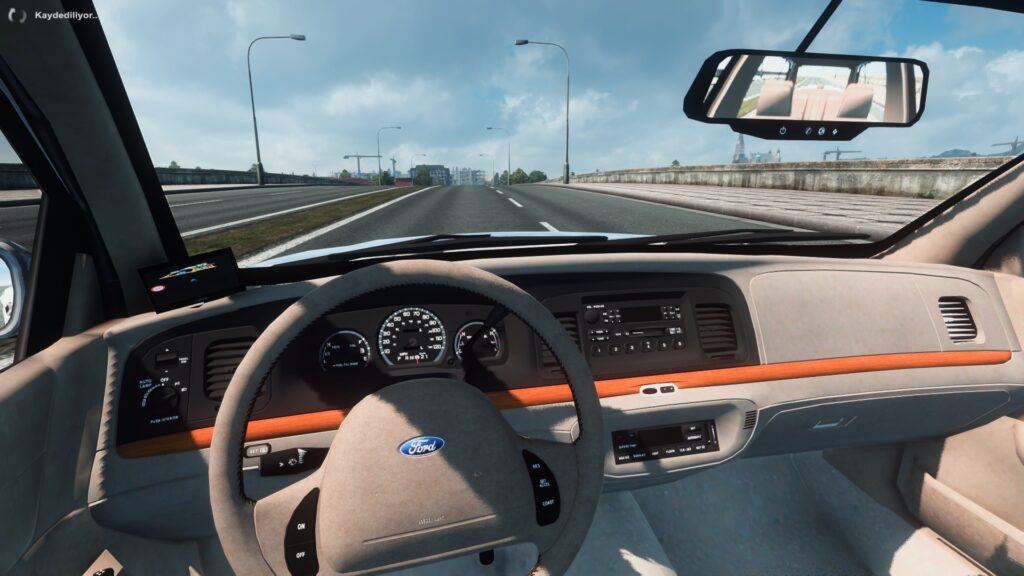 Скачать Euro Truck Simulator 2 "Ford Crown Victoria V1R90 (1.43.x)" - Транспорт