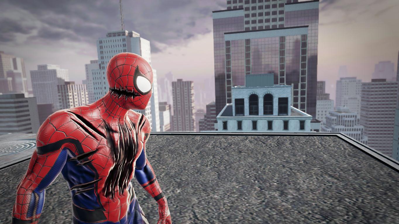 Скачать Amazing Spider-Man "Civil War Wounded" - Геймплей