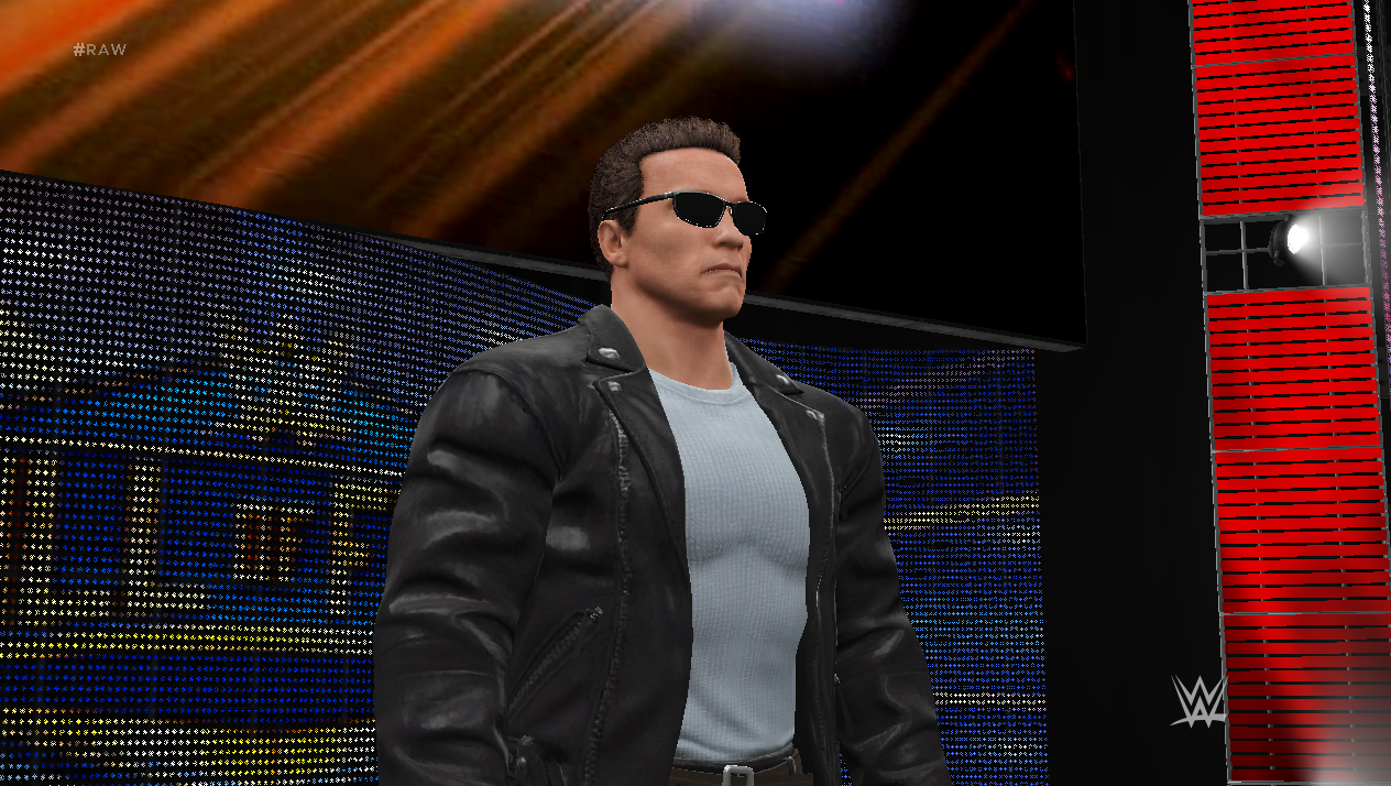 Скачать WWE 2K17 "Terminator Arnold T1 And T2 MOD" - Геймплей