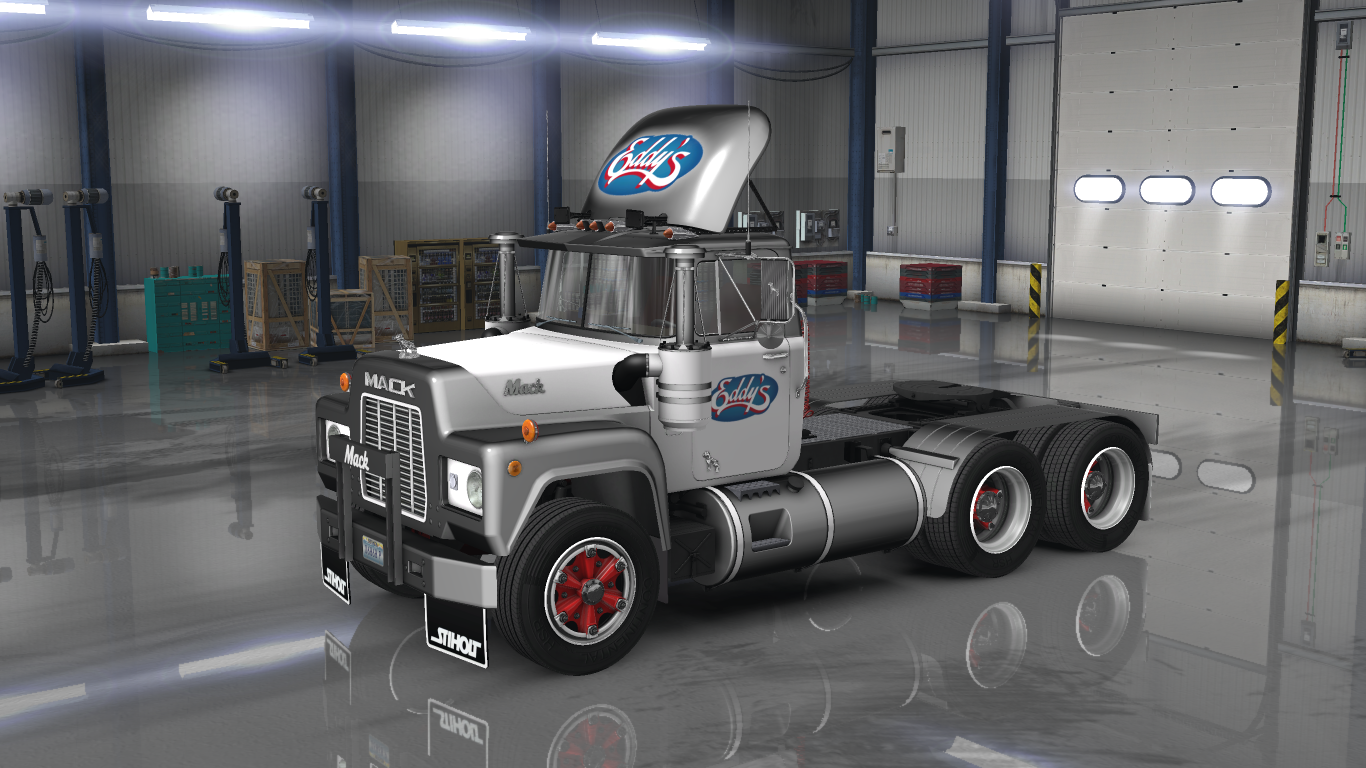 Скачать ATS "Company Skins For Mack R Series." - Геймплей