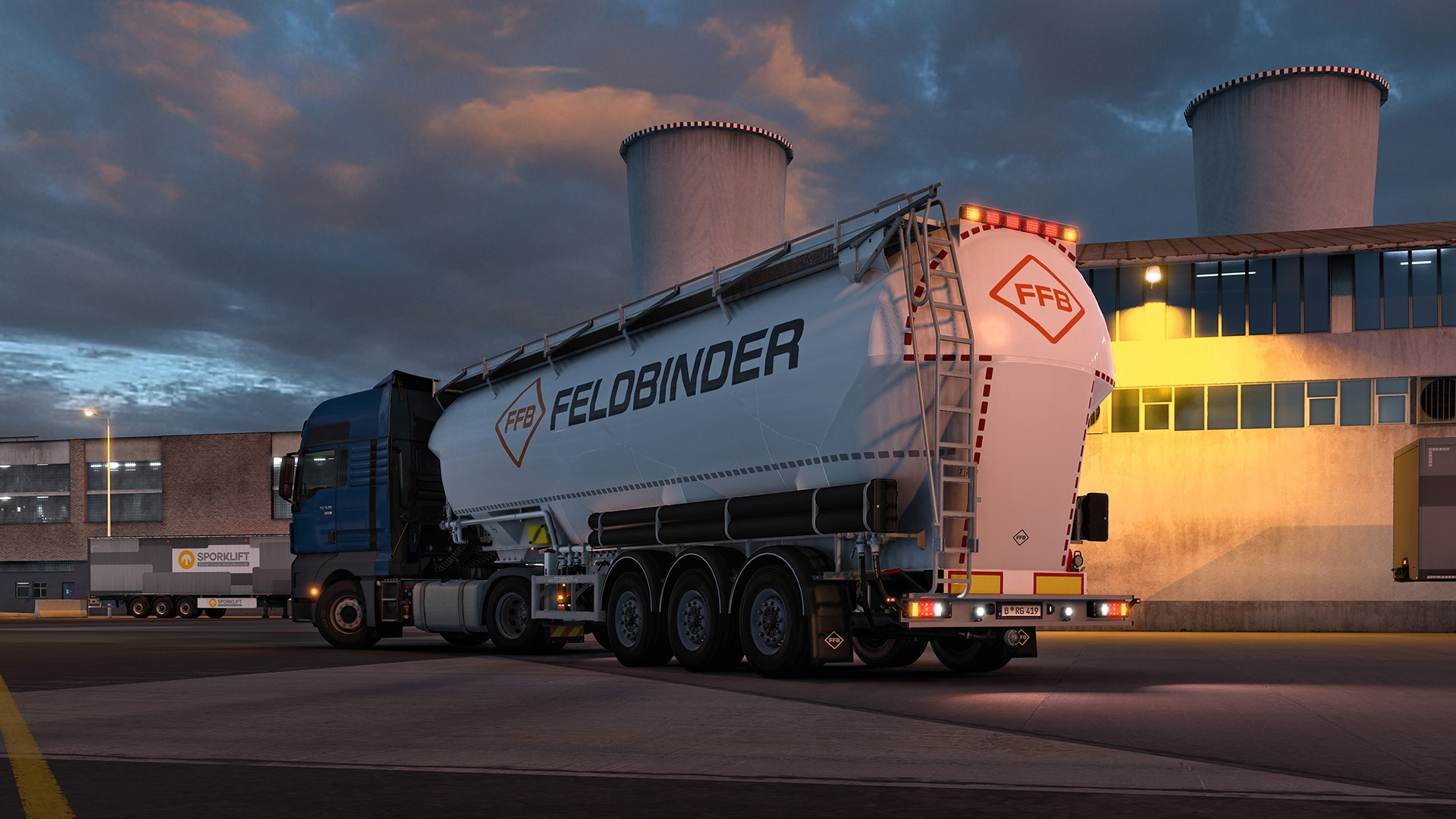 Euro Truck Simulator 2: Релиз DLC Feldbinder Trailer Pack