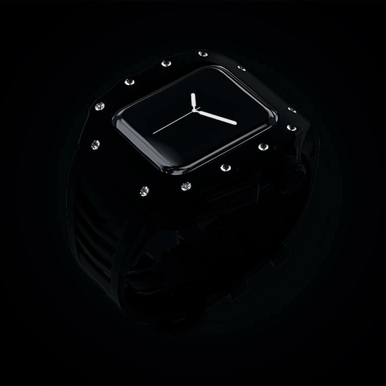 В России представили самые черные Apple Watch в мире