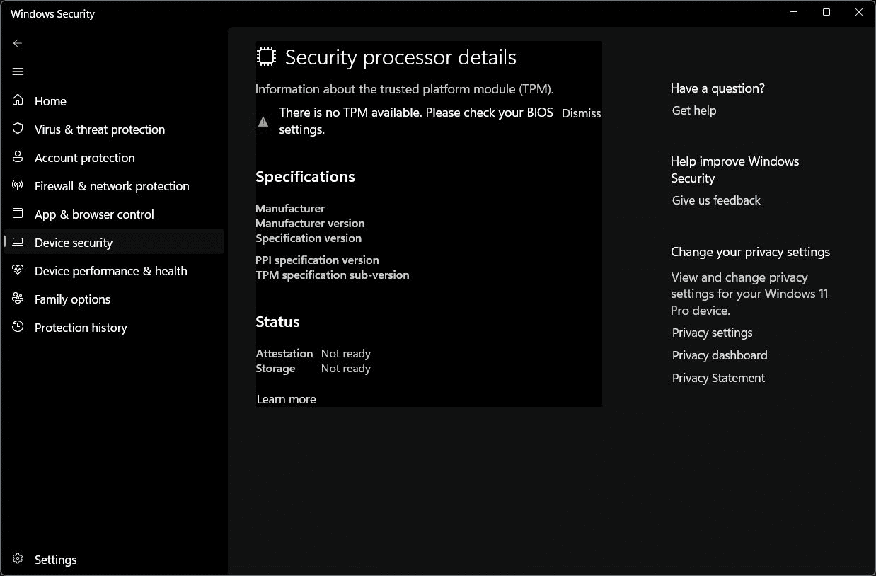 Windows 11 Can T Recognize Tpm On Supported Pcs Due To A Microsoft