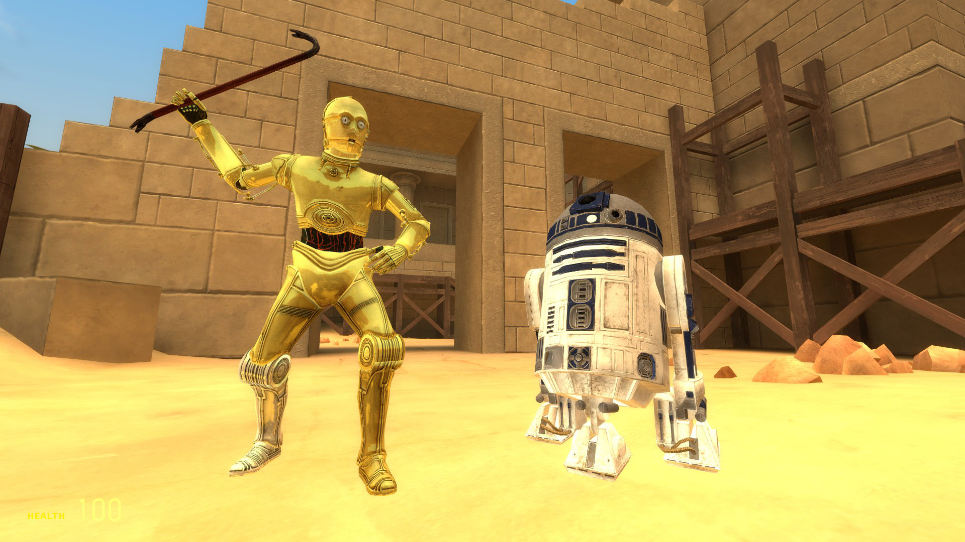 Скачать Garry’s Mod 13 — Модель игрока Звездные Войны R2-D2 и C-3PO ...