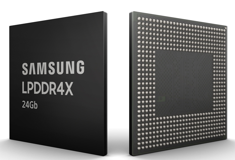 Samsung первой в отрасли начала выпуск uMCP-модулей LPDDR4X объёмом 12 ...