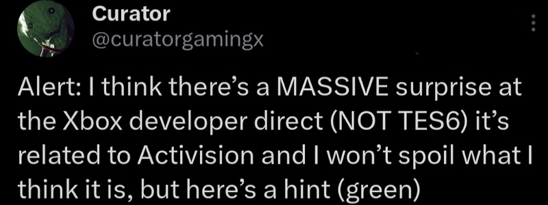 Слух: На грядущем Xbox Developer Direct готовится "Масштабный сюрприз" от Activision
