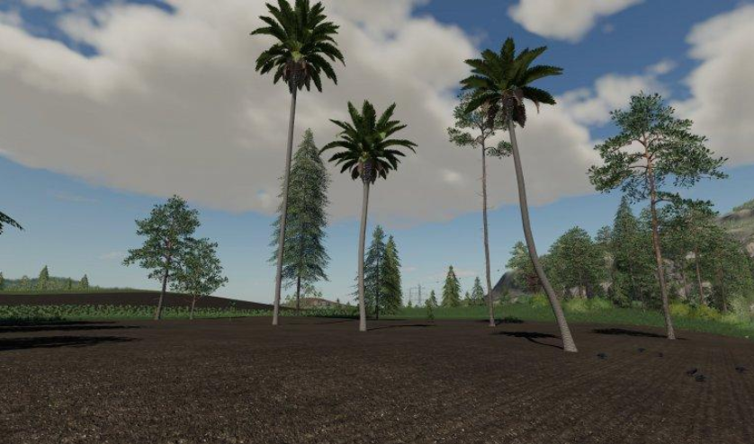 Скачать Farming Simulator 19 "Мод 16 TREES PLACEABLE V1.0.0.0 FS19 ...