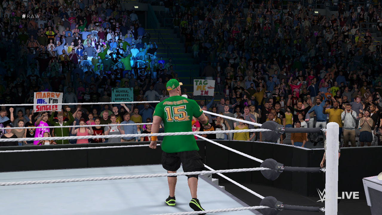 Скачать WWE 2k16 "JOHN CENA 15х Mod" - Геймплей