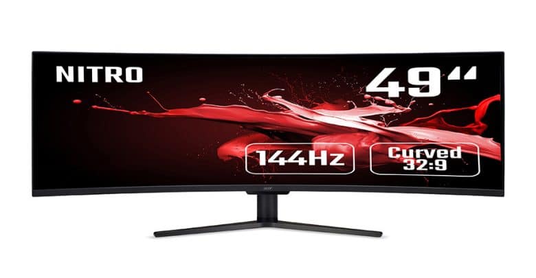Acer Nitro EI491CRP: 49-дюймовый монитор с HDR и FreeSync