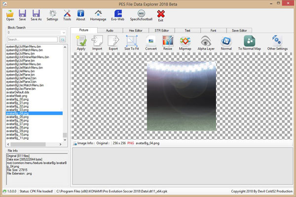 Скачать PES 2018 "File Explorer 2018 Beta By Devil Cold52" - Утилиты