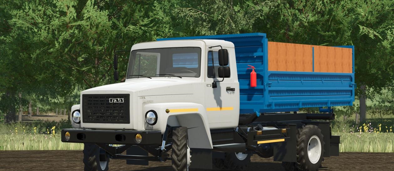 Скачать Farming Simulator 25 "Пак Газ-3307" [v1.0.0.0] - Транспорт