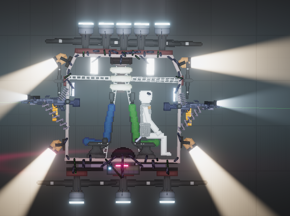 Скачать People Playground "Аппарат для спуска в бездну на карте abyss ...