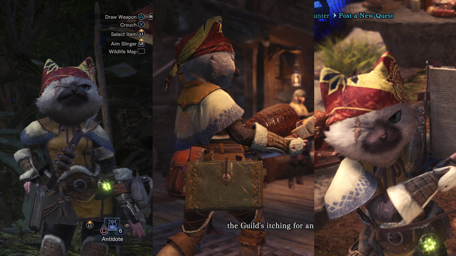 Скачать Monster Hunter: World "Meowscular Handler Face" - Геймплей