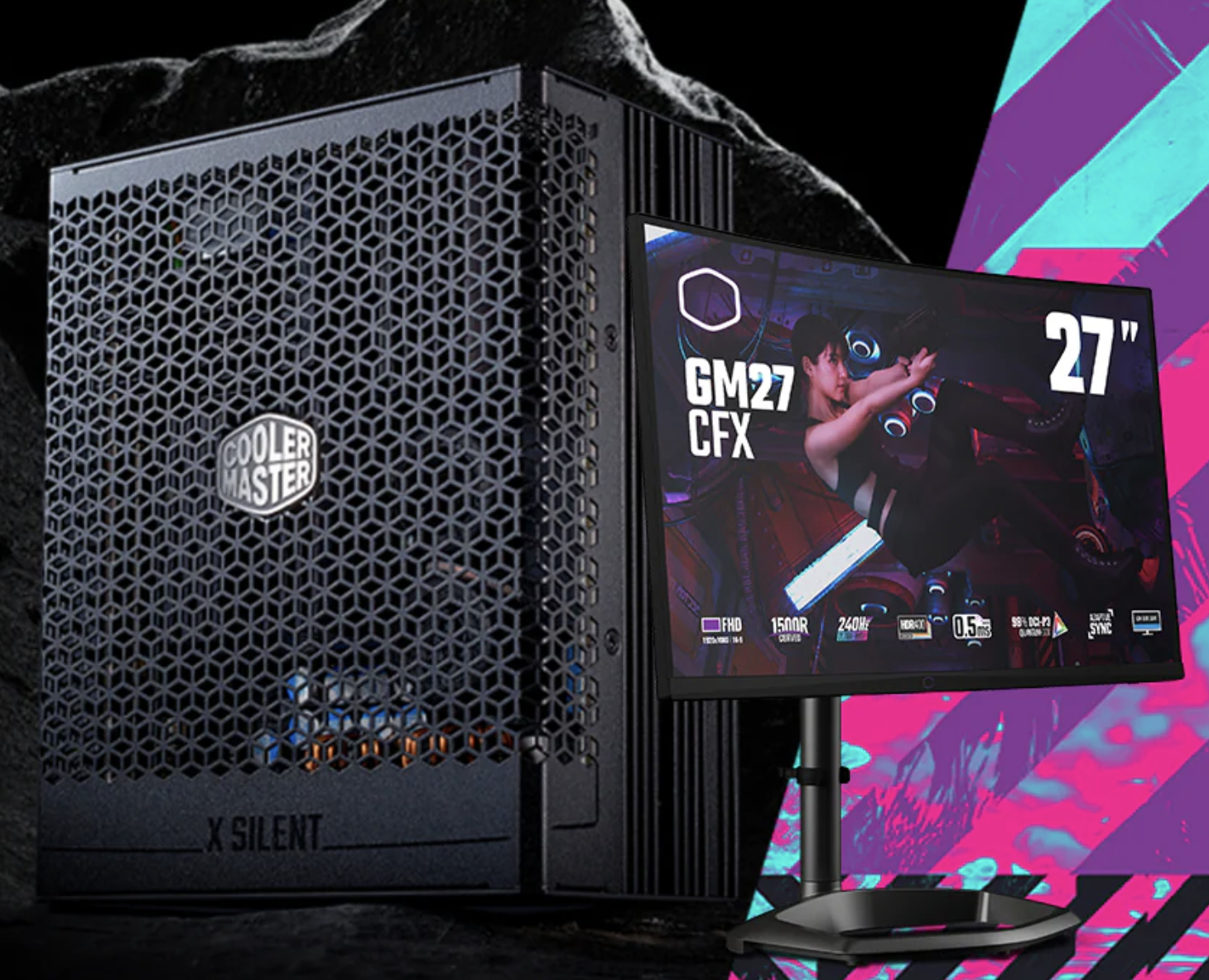 Блок питания Cooler Master Fanless X Silent Edge мощностью 850 Вт в ...